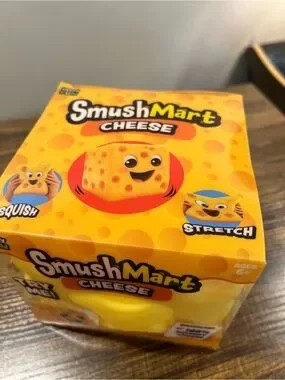 SmushMart | Toys | Smushmart Cheese Squishy Toy Yellow New In Box ...